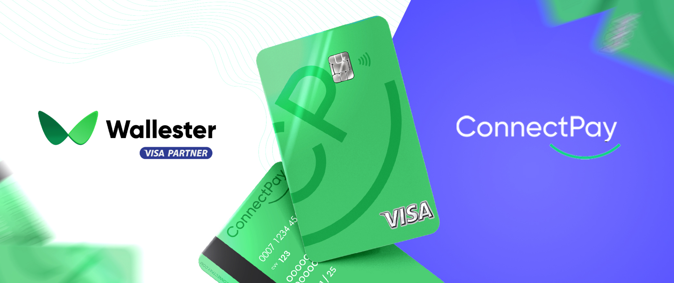 ConnectPay now has access to Visa Classic debit cards