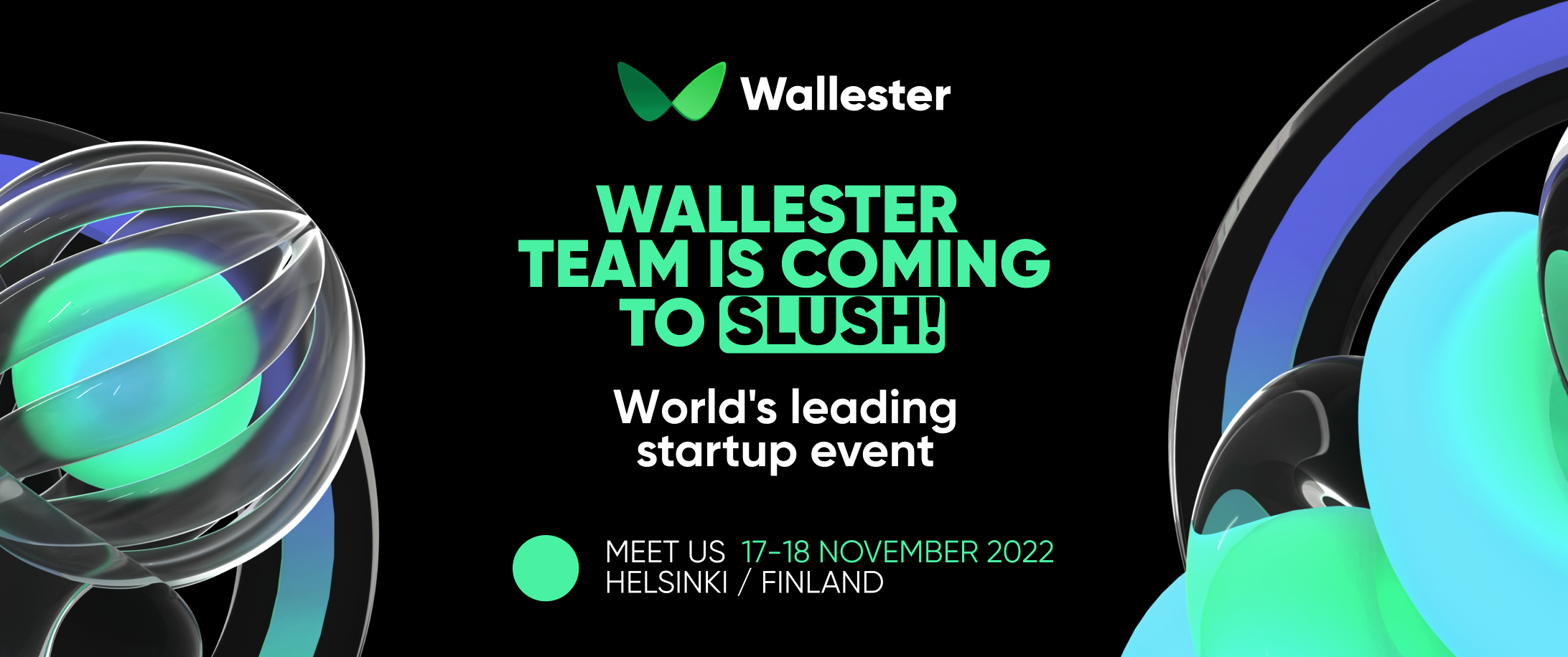 Wallester takes part in Slush 2022