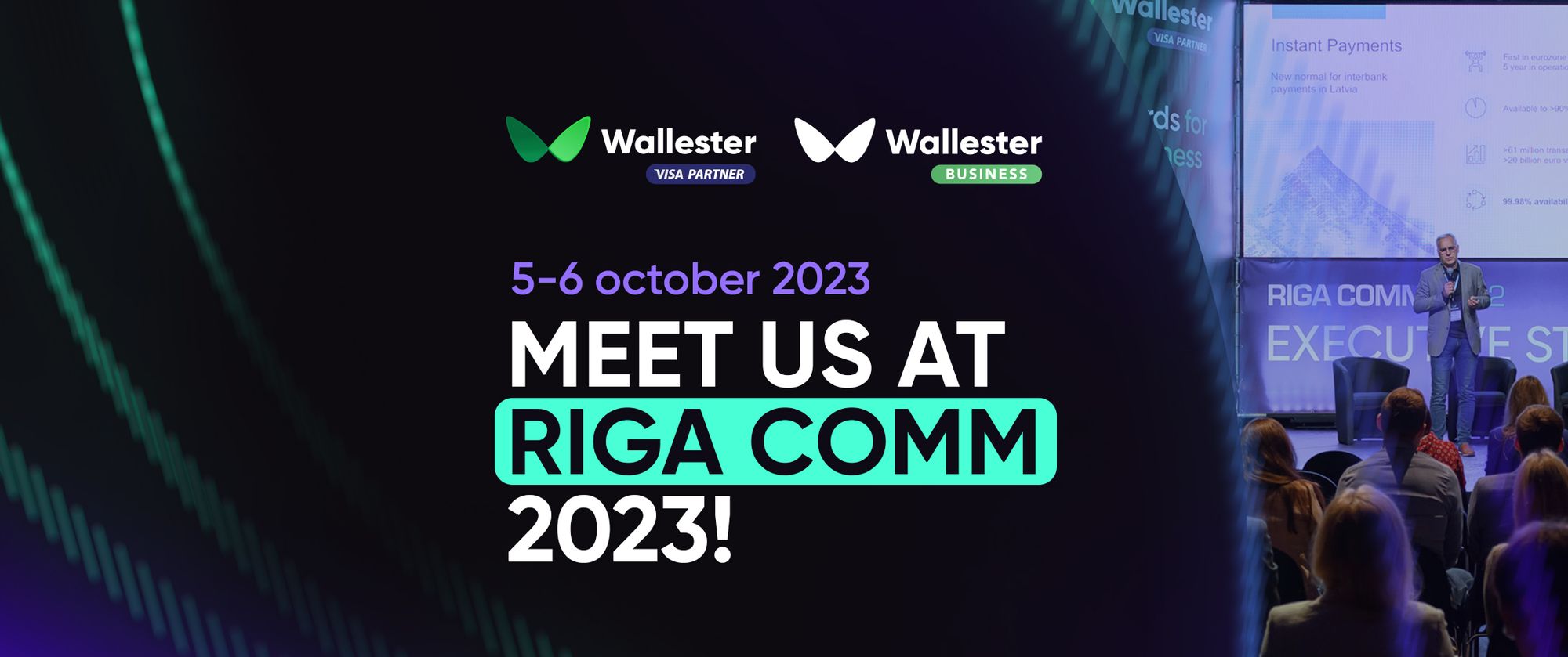 Wallester: Leading FinTech Innovations at RIGA COMM 2023!