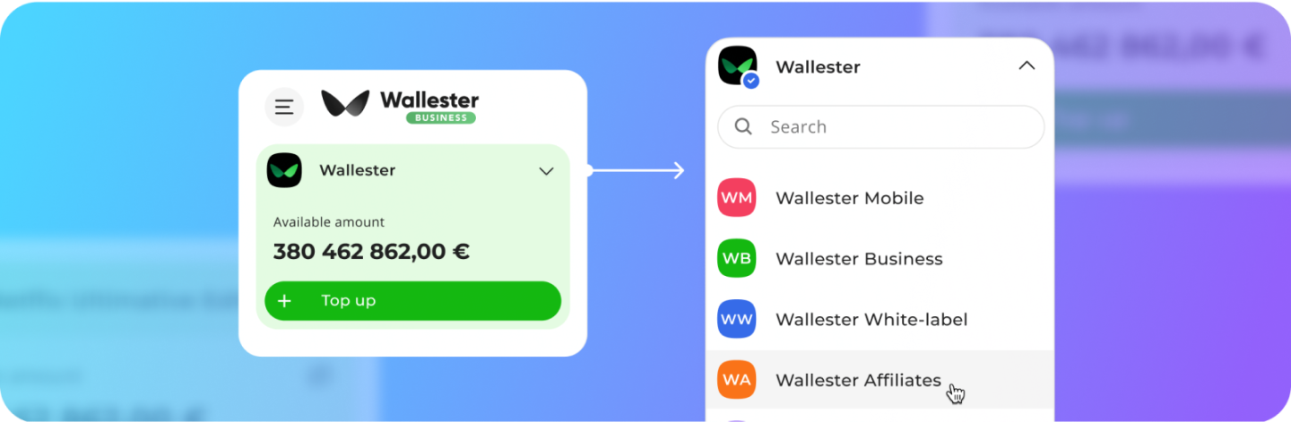 Wallester Business Portal - Improved & Redesigned
