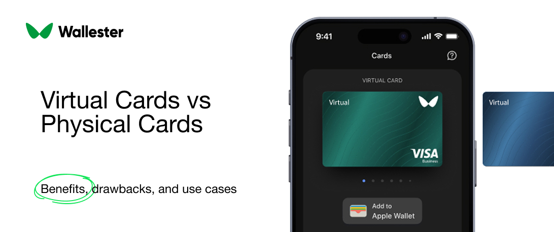 Why use virtual cards instead of physical cards? | Wallester