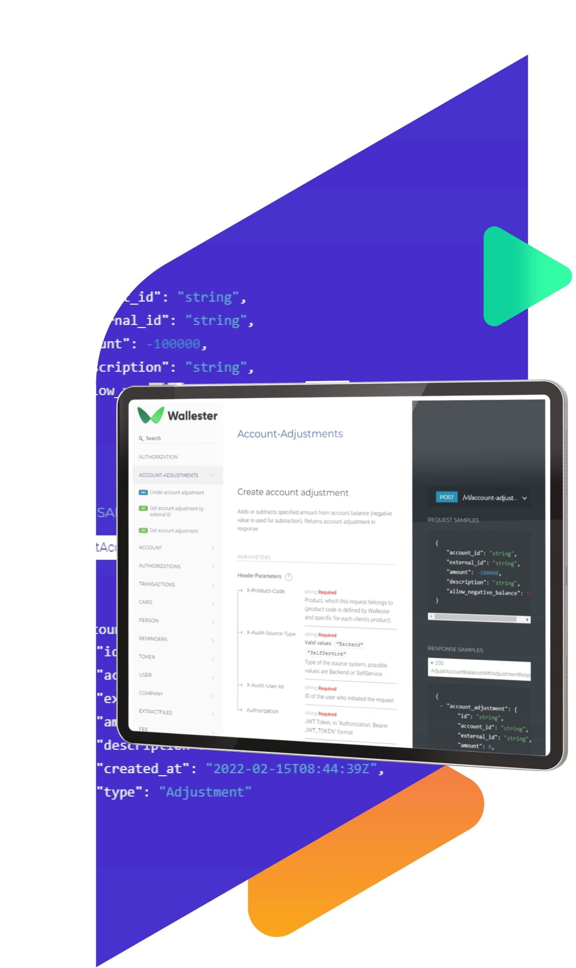 API Developer Portal Overview | Wallester
